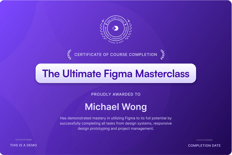 Ultimate Figma Masterclass Course